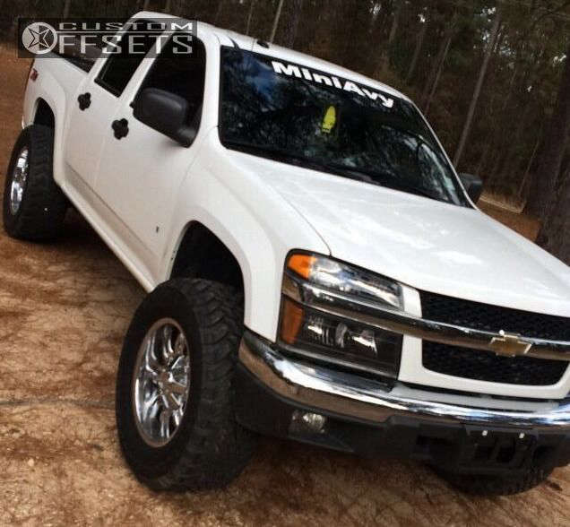 2008 Chevrolet Colorado with 18x9 -12 Mayhem Assault and 285/65R18 AMP ...