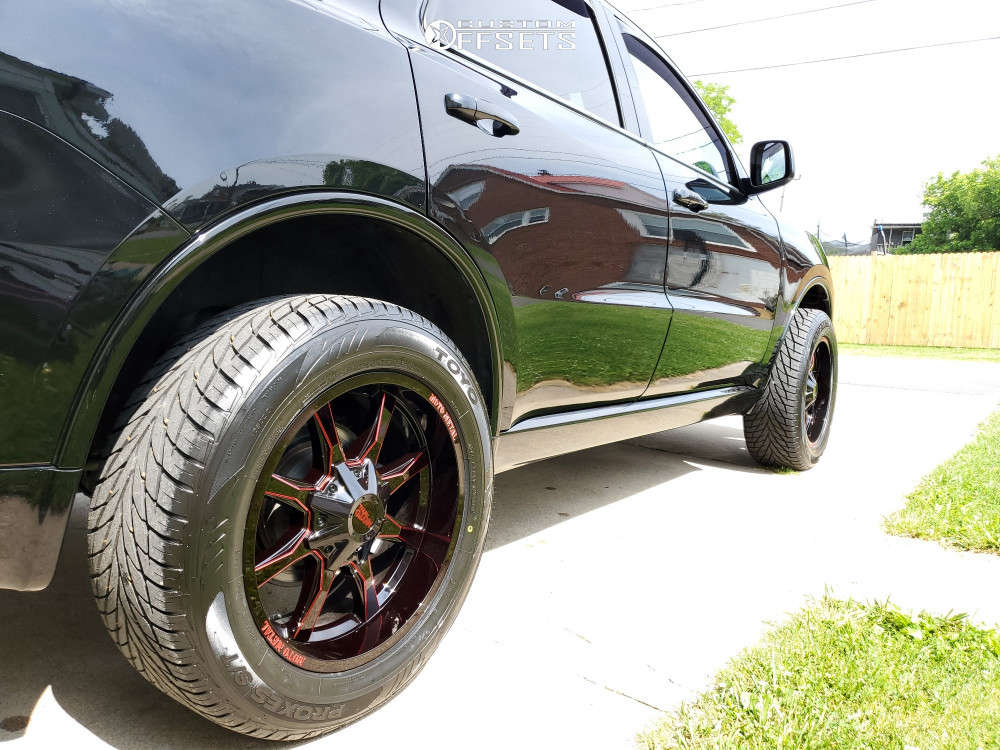 2018 Dodge Durango with 20x9 0 Moto Metal Mo970 and 275/55R20 Toyo ...