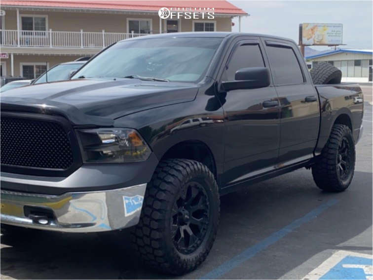 2015 Ram 1500 with 20x9 -12 Helo He878 and 35/12.5R20 Ironman All ...