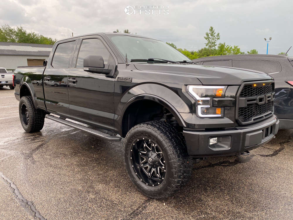2015 Ford F-150 with 20x10 -24 Fuel Lethal and 35/12.5R20 Nitto Terra ...