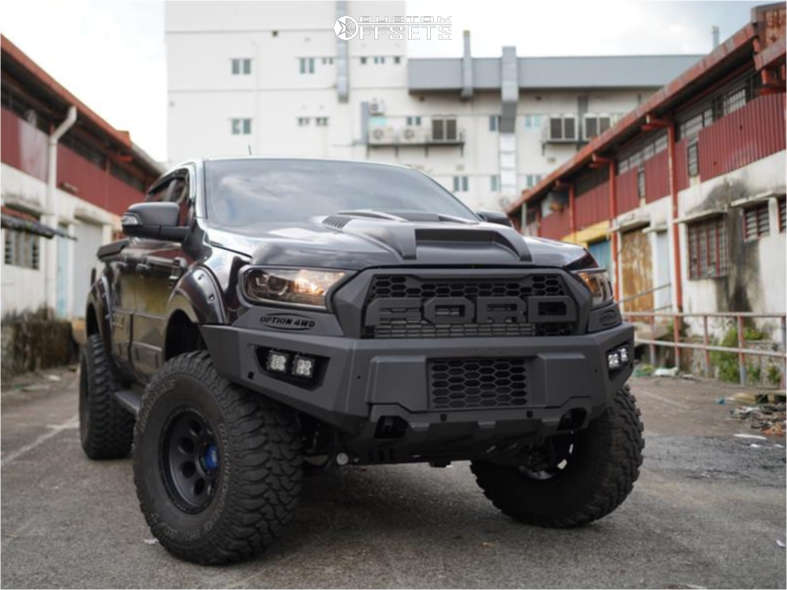 2019 Ford Ranger with 16x9 Lenso MAX 1 and 315/12.5R16 Radar Renegade ...