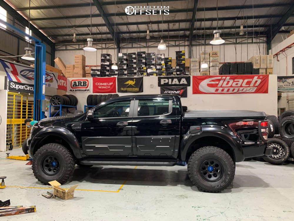 2019 Ford Ranger with 16x9 Lenso MAX 1 and 315/12.5R16 Radar Renegade ...