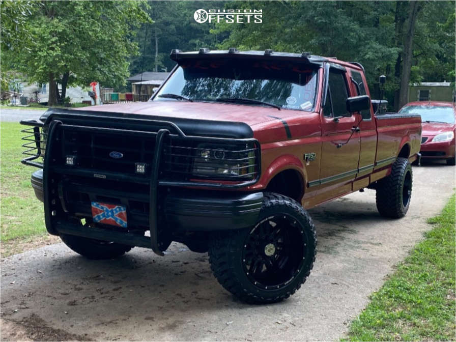 1996 Ford F-350 with 20x12 -44 Anthem Off-Road Equalizer and 33/12.5R20 ...