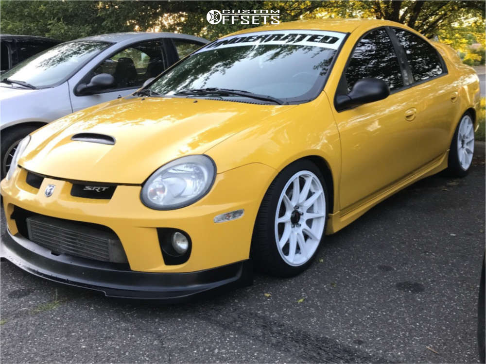 2003 Dodge Neon with 17x8.25 35 XXR 527 and 215/40R17 Nankang NS-25 and ...