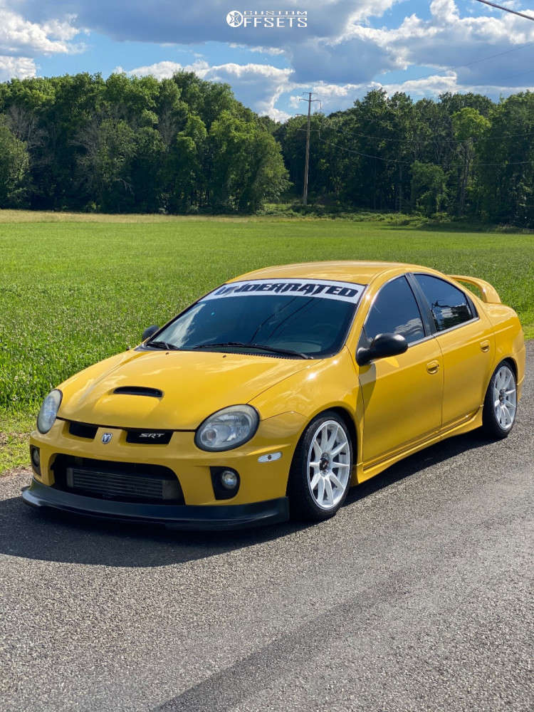 2003 Dodge Neon with 17x8.25 35 XXR 527 and 215/40R17 Nankang NS-25 and ...