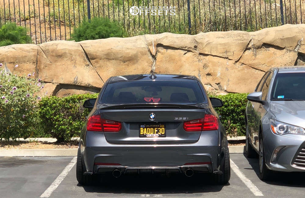 2013 BMW 335i with 19x9.5 22 ESR CS15 and 235/35R19 Nankang NS-25 and ...