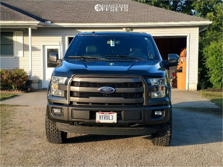 2015 Ford F-150 with 17x9 18 RTR Tech 6 and 285/75R17 BFGoodrich All ...