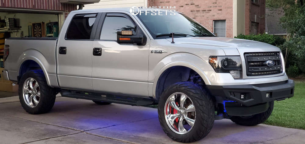 2013 Ford F-150 with 22x9 15 American Racing Ar914 and 35/12.5R22 ...