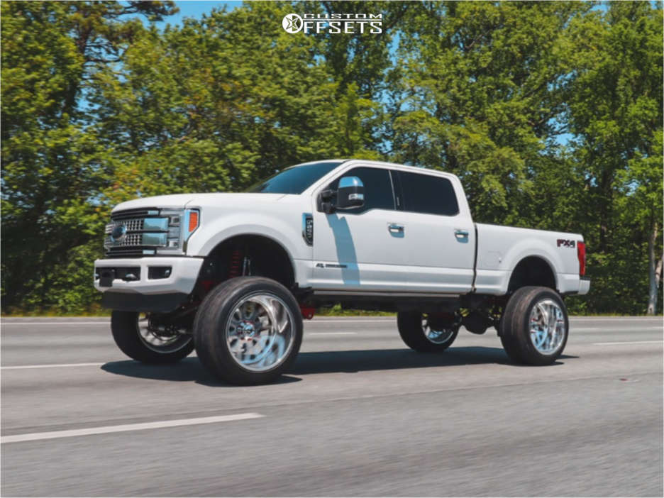 2017 Ford F-250 Super Duty with 26x16 -101 Fuel Forged Ff19 and 40/15 ...