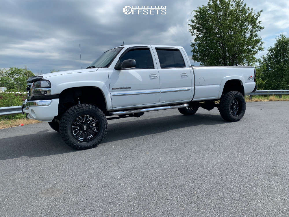 2005 GMC Sierra 2500 HD Classic with 20x10 -25 Cali Offroad Summit and ...