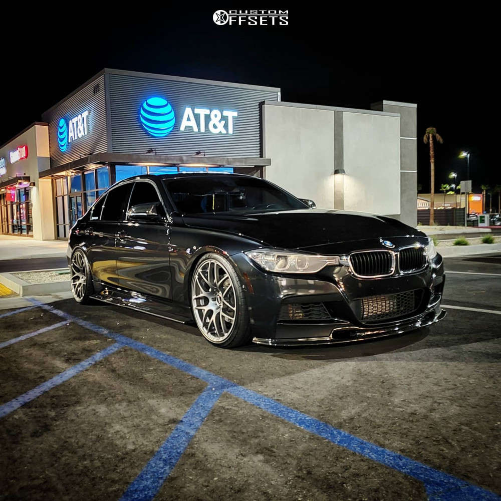 2013 BMW 335i XDrive with 20x9 35 VMR V710 and 235/35R20 Lexani Lx-twenty and Coilovers | Custom ...