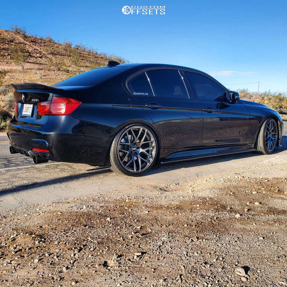 2013 BMW 335i XDrive with 20x9 35 VMR V710 and 235/35R20 Lexani Lx ...