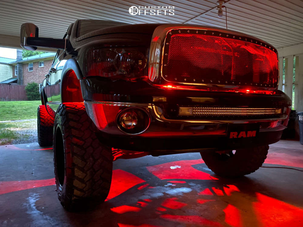 2002 Dodge Ram 1500 with 20x12 -44 Brute Reaper and 37/12.5R20 Nitto ...