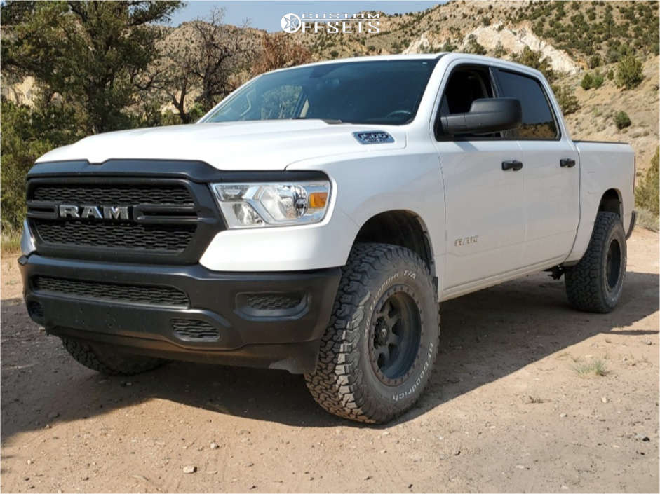 2020 Ram 1500 with 18x10 -12 Fuel Trophy and 35/12.5R18 BFGoodrich All ...