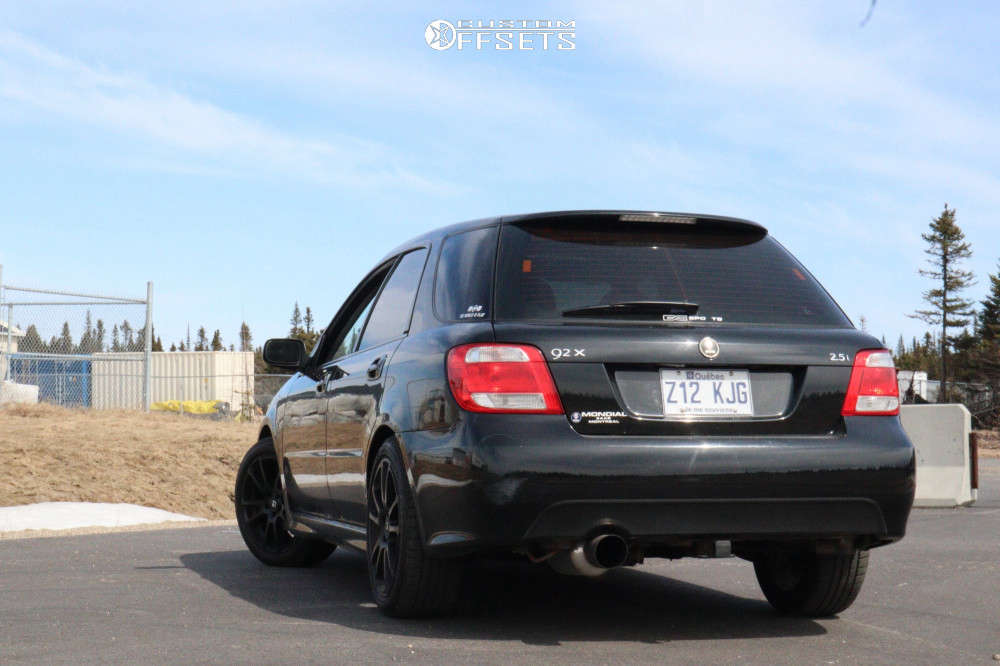 2005 Saab 9-2X Wheel Offset Flush Coilovers | 1125566 | Custom Offsets