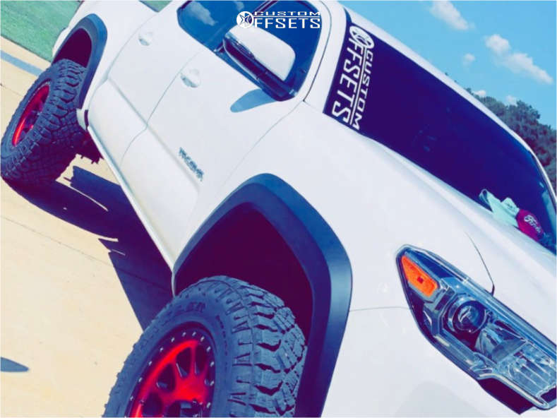 2019 Toyota Tacoma with 18x9 -12 Method Mr305 and 275/70R18 Goodyear ...