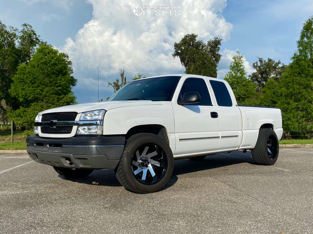 2003 Chevrolet Silverado 1500 with 20x12 -51 ARKON OFF-ROAD Lincoln and ...