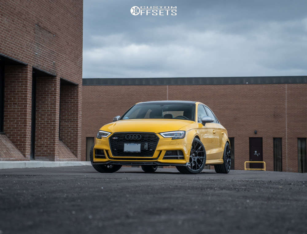 2018 Audi S3 with 19x8.5 32 GTS G510 and 235/35R19 Michelin Pilot Sport ...