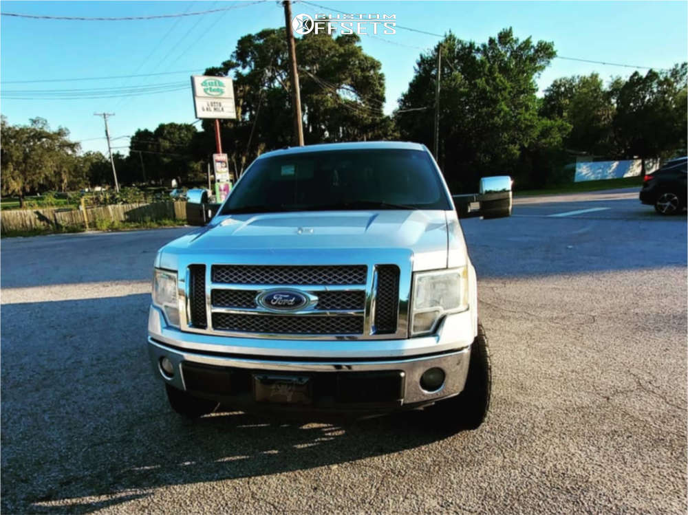 2011 Ford F-150 with 20x9 12 Monster Offroad M17 and 265/75R20 Milestar ...