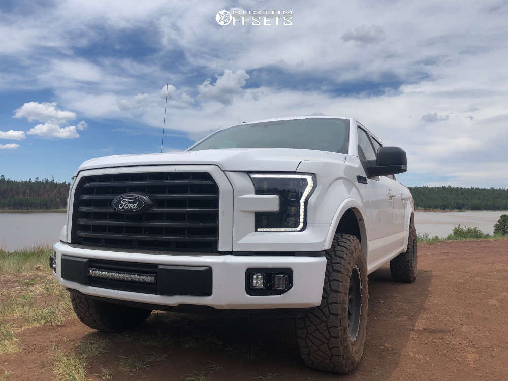 2017 Ford F-150 with 17x8.5 0 Method Mesh and 33/12.5R17 Nitto Terra ...