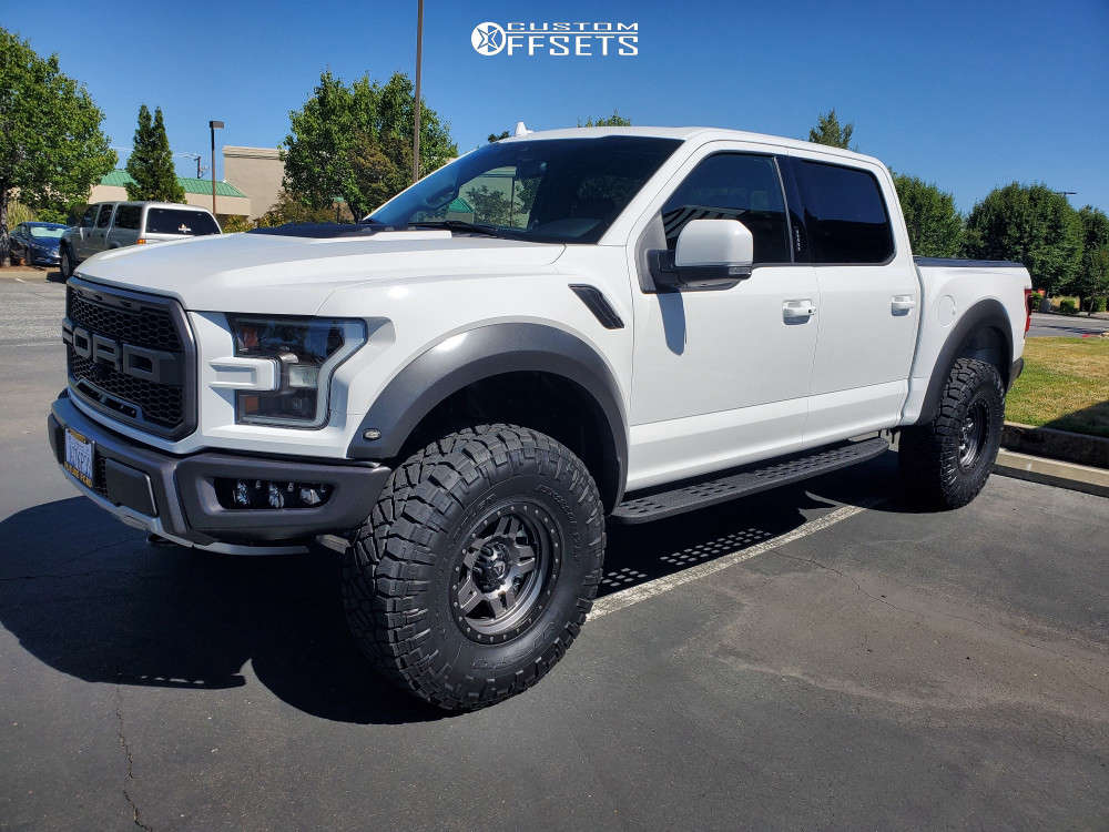 2019 Ford F-150 with 17x8.5 6 Fuel Anza and 37/12.5R17 Nitto Ridge ...