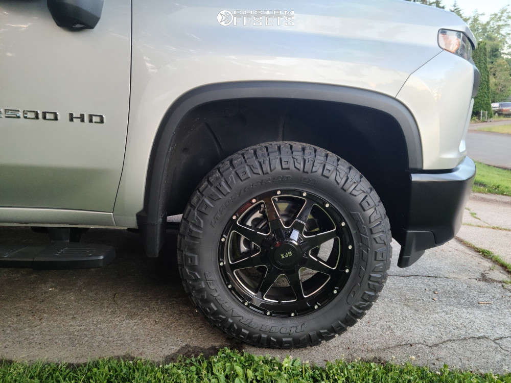 2020 Chevrolet Silverado 2500 HD with 20x9 0 G-FX Tr12 and 35/11.5R20 ...