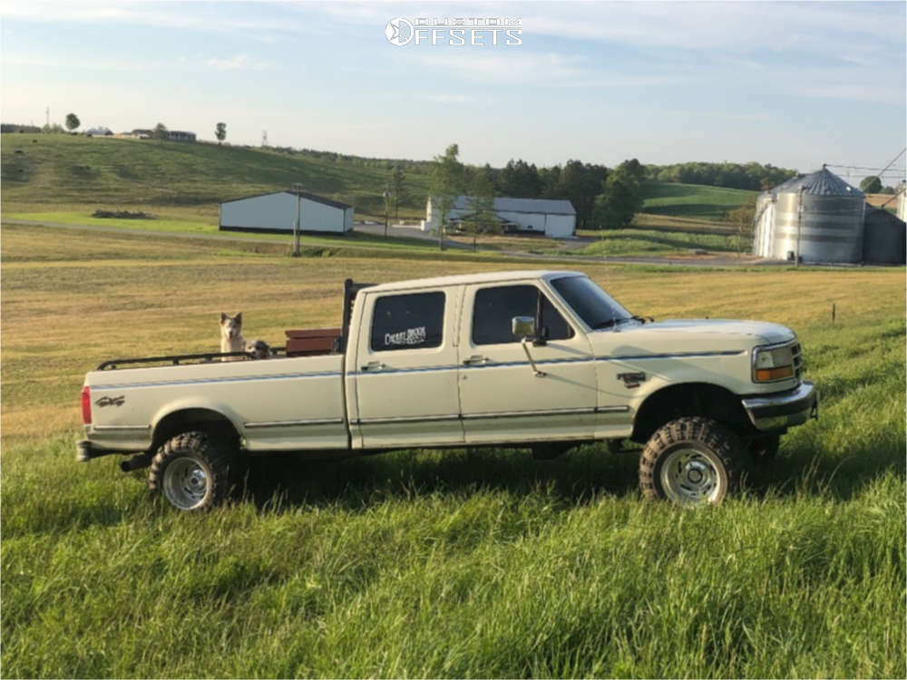 1992 Ford F-350 with 16.5x12 0 Weld Racing Scorpio and 33/15.5R16.5 ...