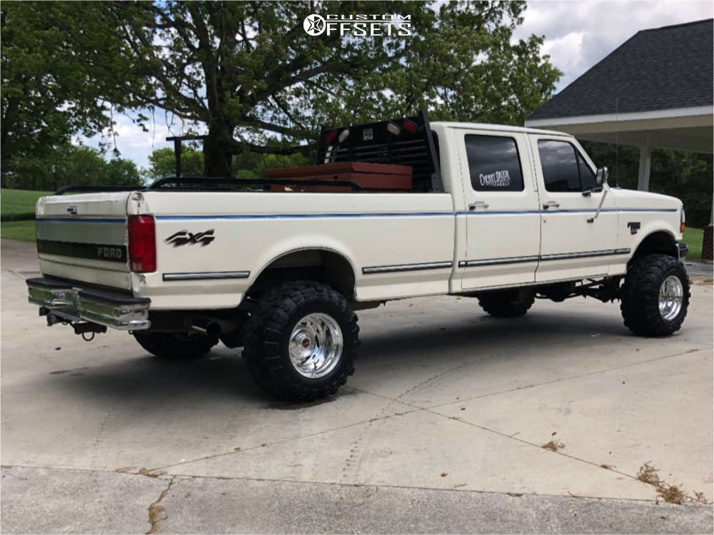 1992 Ford F-350 with 16.5x12 0 Weld Racing Scorpio and 33/15.5R16.5 ...