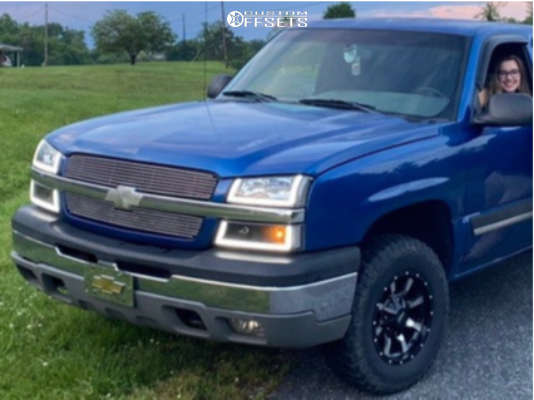 2003 Chevrolet Silverado 1500 Classic with 16x8 0 Moto Metal Mo970 and ...