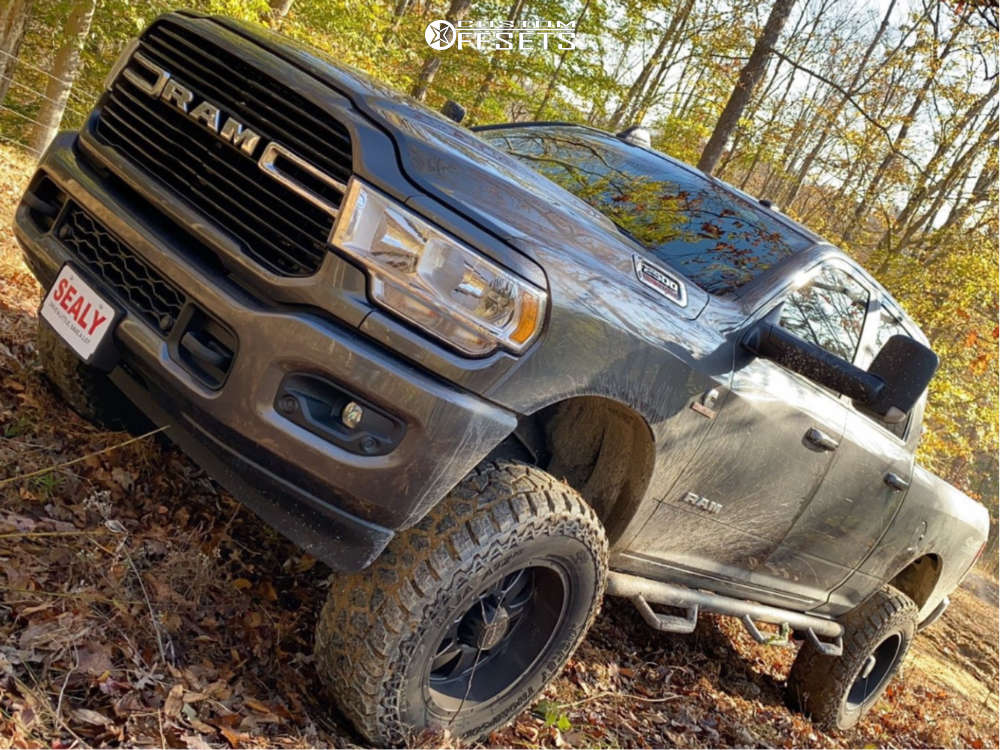 2019 Ram 2500 with 20x9 -0 Pro Comp Series 48 and 37/12.5R20 Mickey ...