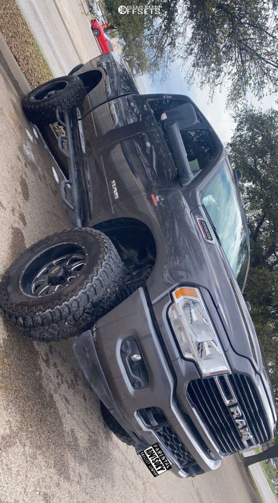 2019 Ram 2500 with 20x9 -0 Pro Comp Series 48 and 37/12.5R20 Mickey ...