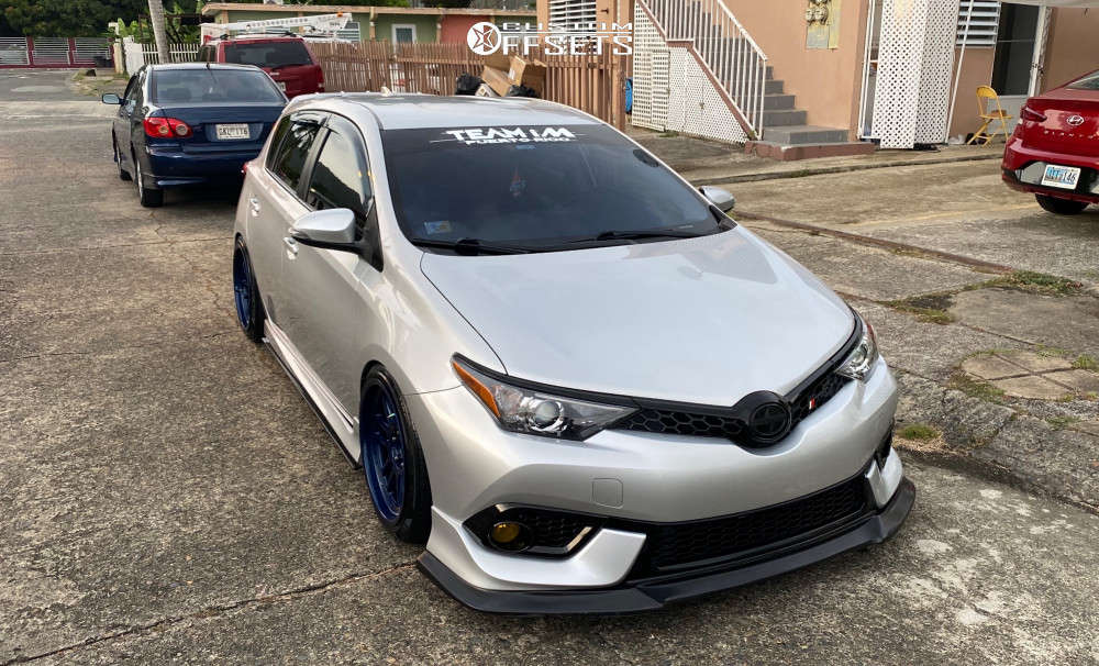 2016 Scion IM with 18x9.5 30 Aodhan Ah07 and 225/40R18 Zeta Meglio and ...