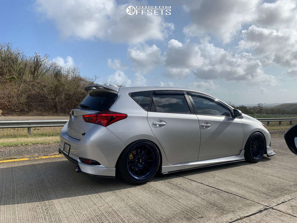 2016 Scion IM with 18x9.5 30 Aodhan Ah07 and 225/40R18 Zeta Meglio and ...