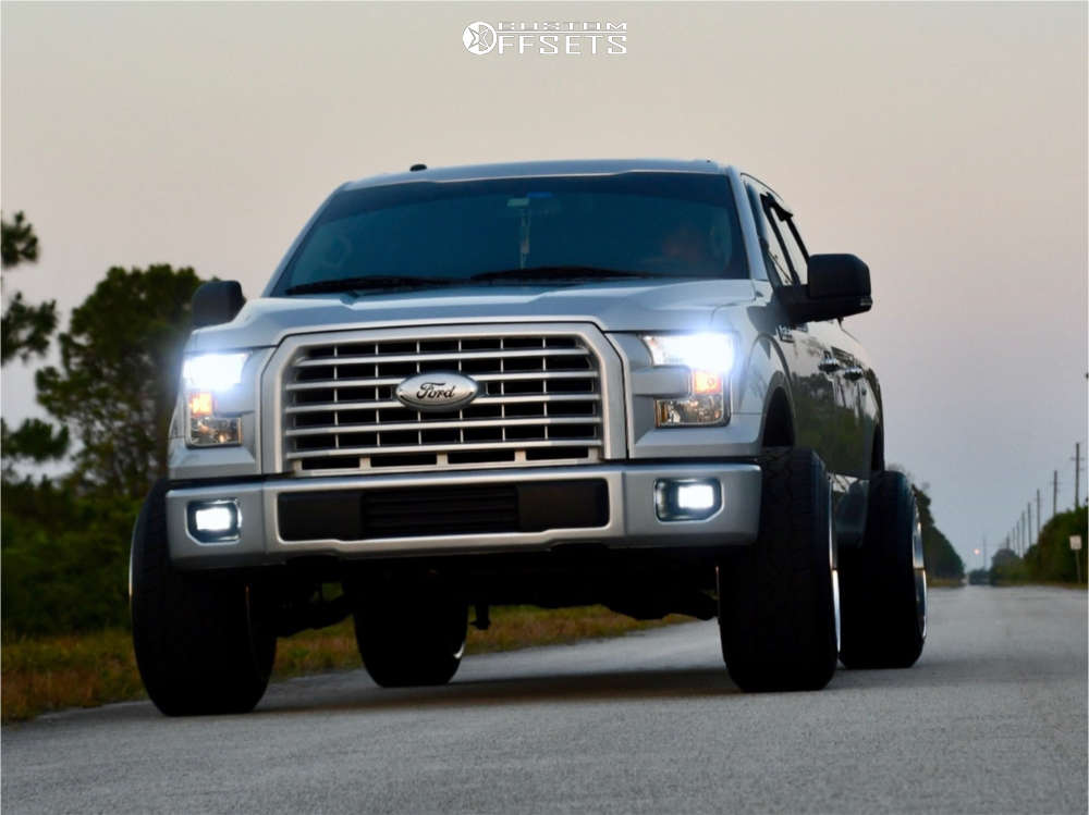 2015 Ford F-150 with 22x14 -76 Dropstars Forged F60p1 and 305/45R22 ...