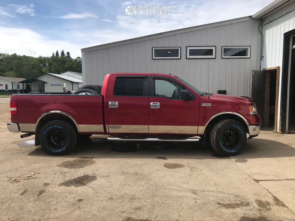 2008 Ford F-150 with 17x8 10 Alloy Ion 179 and 285/70R17 Gladiator ...