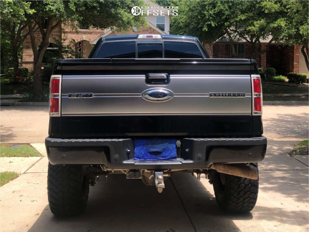 2009 Ford F-150 with 20x10 -18 Fuel Covert and 37/13.5R20 Nitto Trail ...