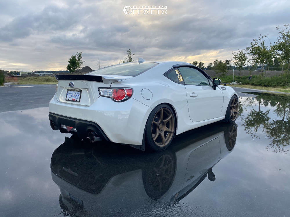 2015 Subaru BRZ with 18x9 35 Kansei Tandem and 235/35R18 Nitto Neo Gen ...