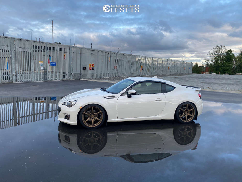 2015 Subaru BRZ with 18x9 35 Kansei Tandem and 235/35R18 Nitto Neo Gen ...