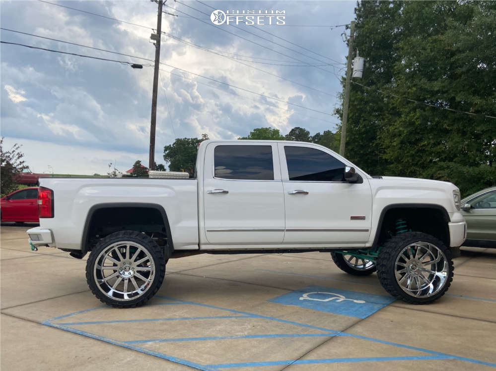 2014 GMC Sierra 1500 with 26x14 -76 Hardcore Offroad Hc13 and 37/13 ...