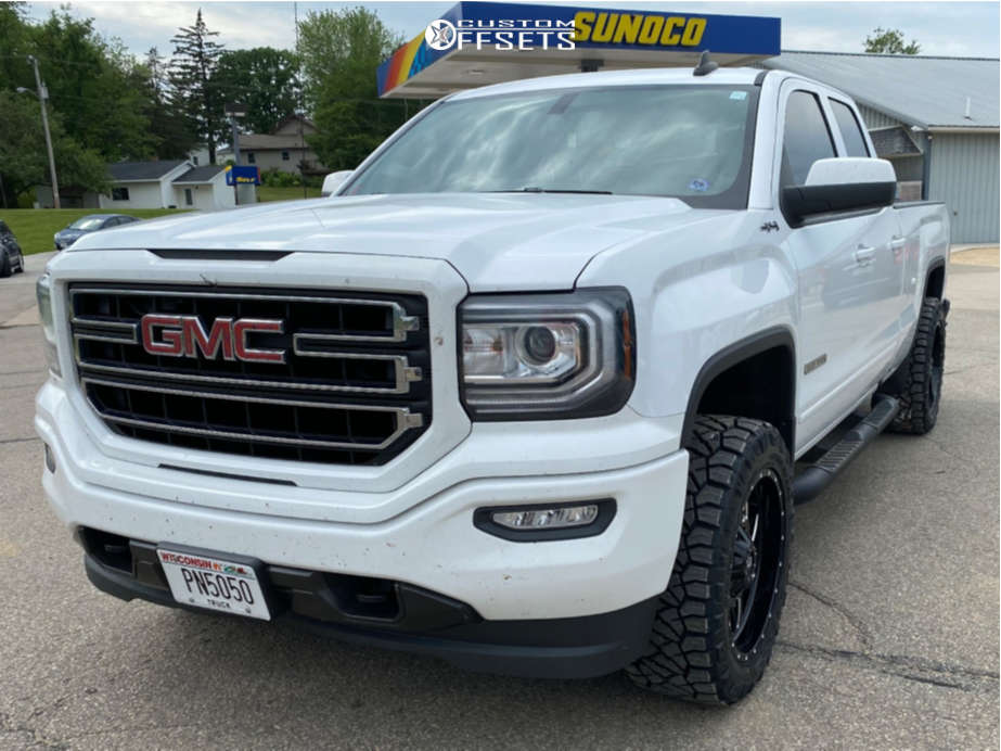 2016 GMC Sierra 1500 with 20x10 -12 RBP 71r and 33/11.5R20 Nitto Ridge ...