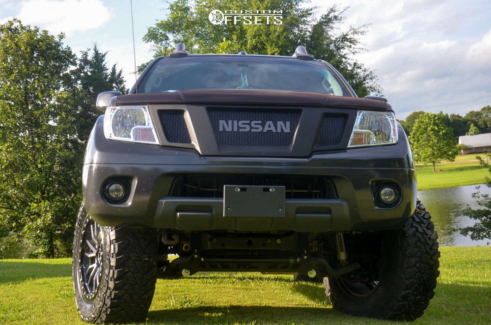 2013 Nissan Frontier with 18x9 20 Fuel Rebel and 33/12.5R18 Toyo Tires ...