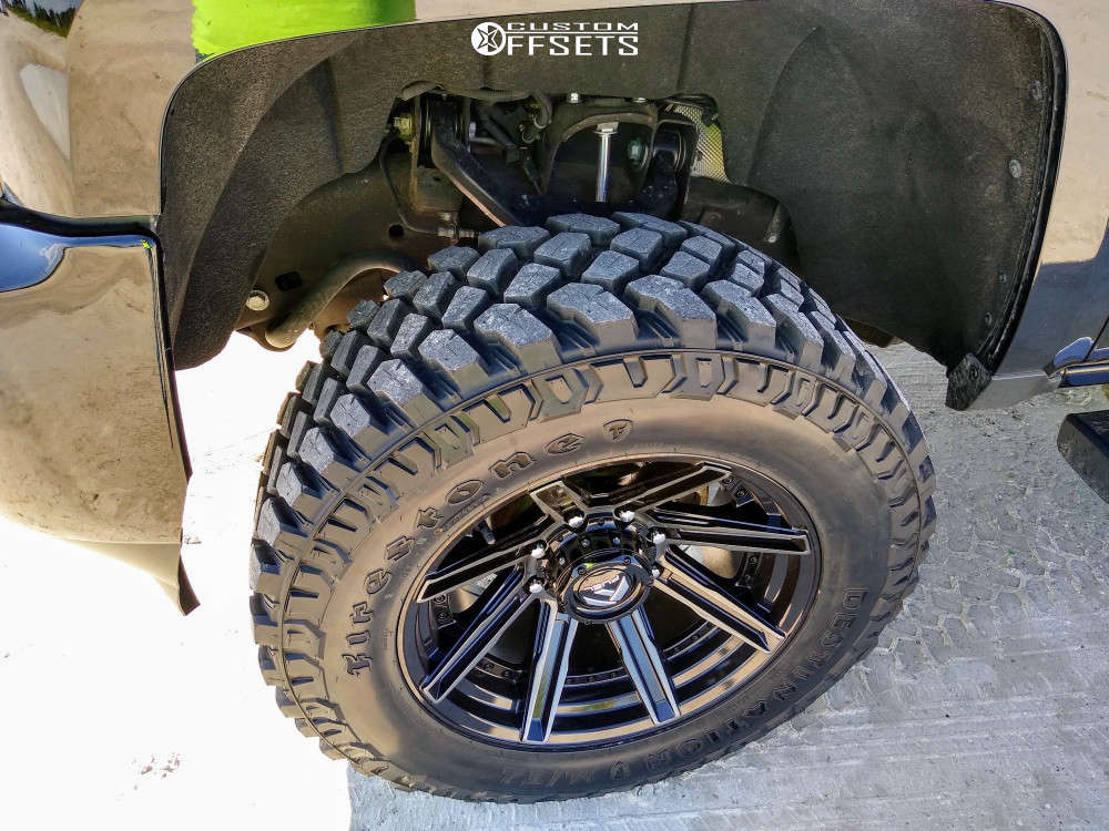 2016 Chevrolet Silverado 2500 HD with 20x10 -18 Fuel Rogue and 35/12 ...