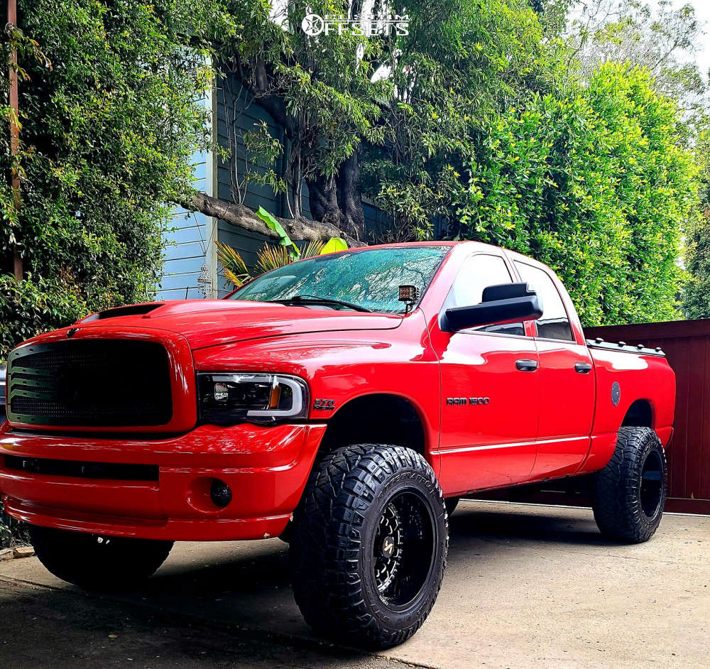 2005 Dodge Ram 1500 with 20x12 -51 ARKON OFF-ROAD Crown Series Triumph ...