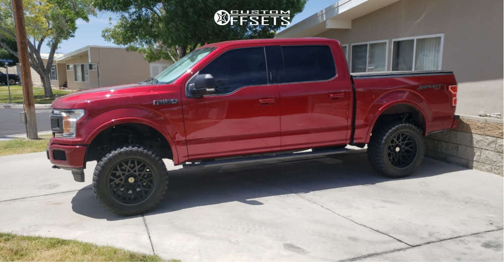 2018 Ford F-150 with 20x12 -44 Toxic Punisher and 33/12.5R20 Ironman ...