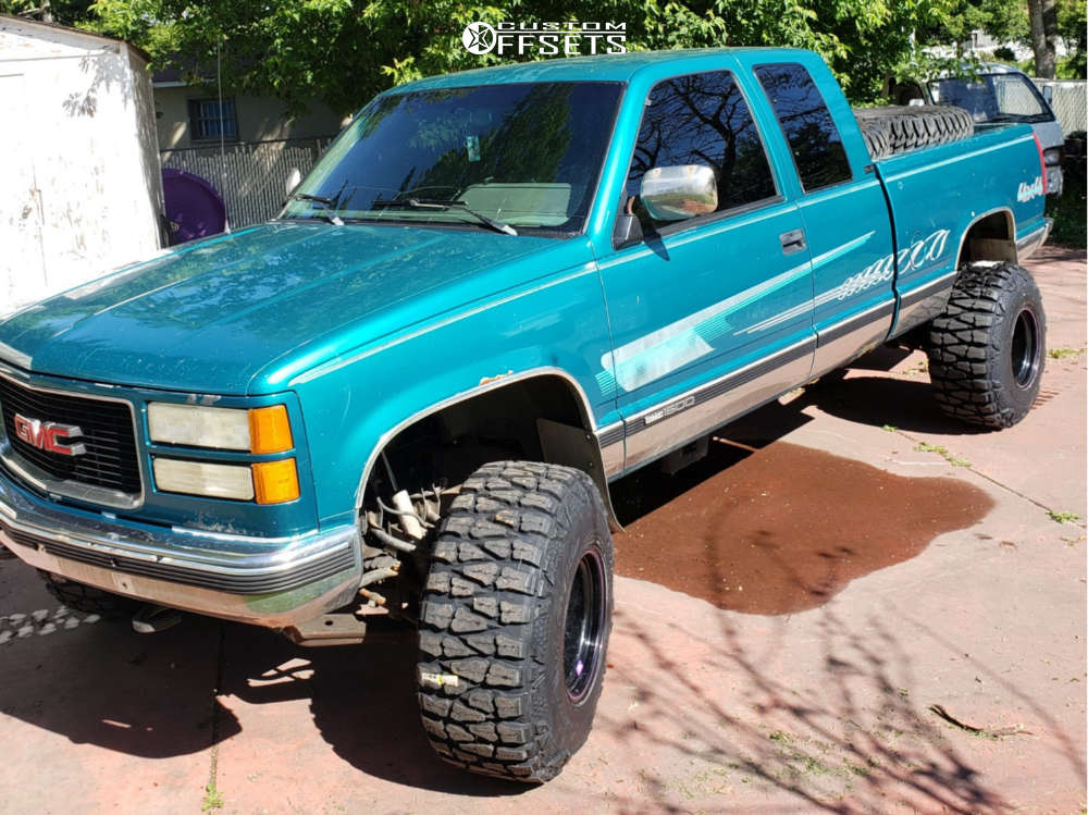 1994 GMC K1500 with 15x14 -88 Bart Wheels Bart and 33/13.5R15 Nitto Mud ...