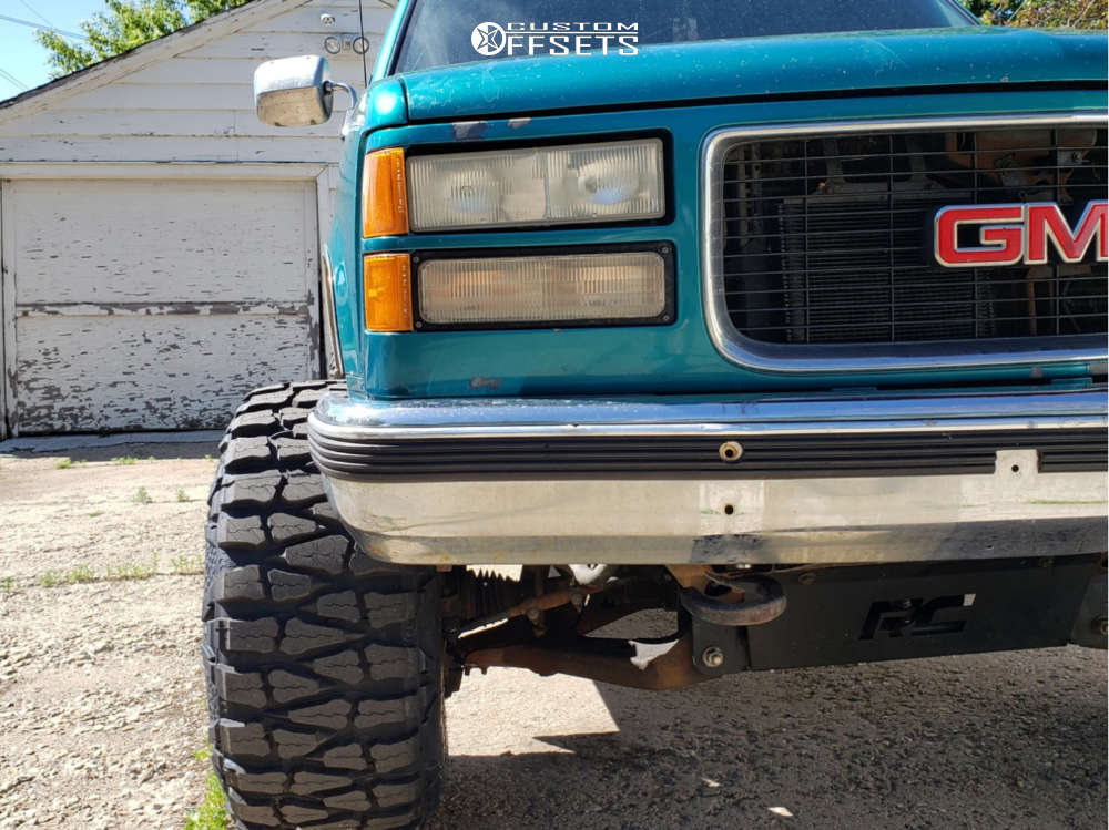 1994 GMC K1500 with 15x14 -88 Bart Wheels Bart and 33/13.5R15 Nitto Mud ...