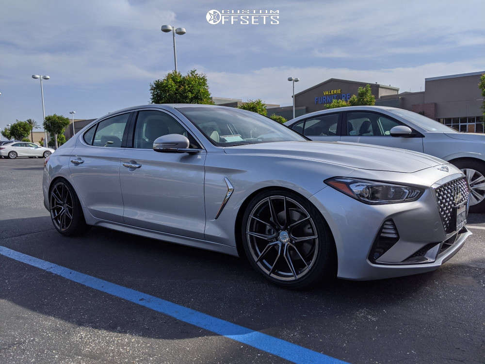 2019 Genesis G70 with 19x8.5 22 XXR 559 and 225/40R19 Lionhart Lh-five ...
