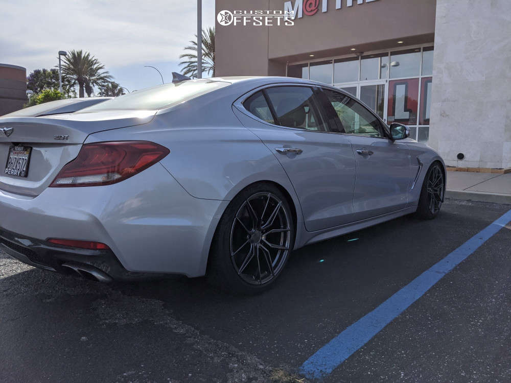 2019 Genesis G70 with 19x8.5 22 XXR 559 and 225/40R19 Lionhart Lh-five ...