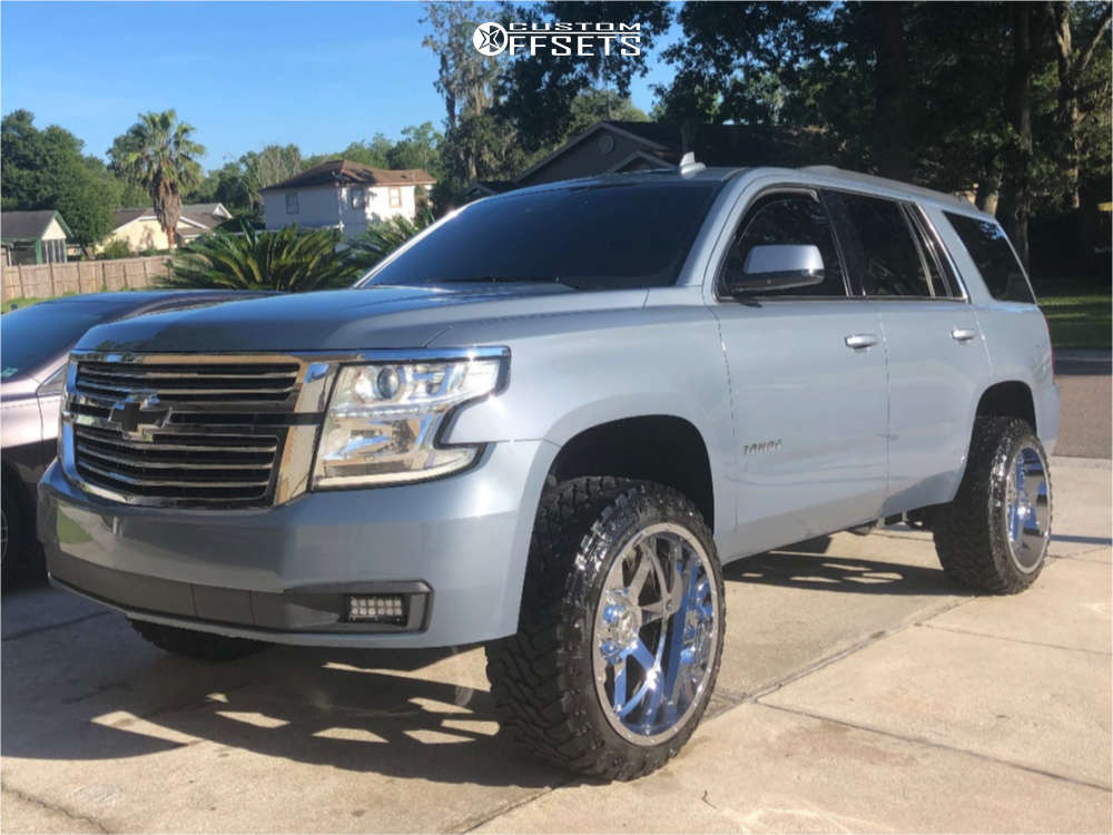 2016 Chevrolet Tahoe with 22x12 -44 Gear Off-Road Big Block and 33/12 ...