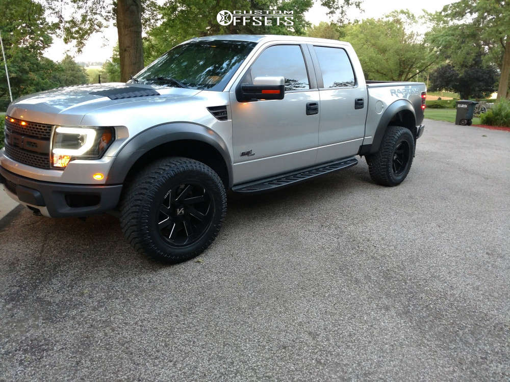 2012 Ford Raptor with 20x10 -25 ARKON OFF-ROAD Lincoln and 35/12.5R20 ...